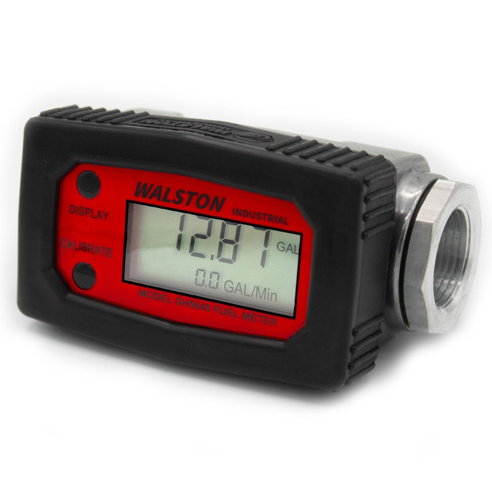 GH-5640 Digital Fuel Meter 3/4 Inch, Heavy Duty Fuel Meter for Diesel ...