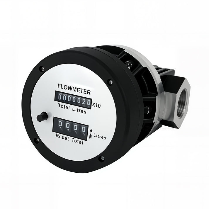 GH5602M Mechanical Fuel Meter, High Accuracy Oval Gear, 2” NPT, Diesel ...